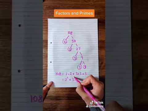 How to write a number as a product of its prime factors? | Factors | Maths Tutorial for 12-15yr olds