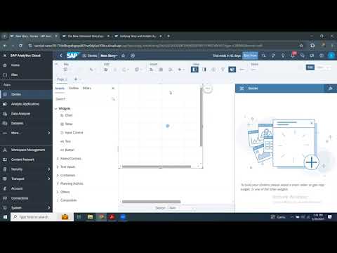 SAC Unified application and Story features