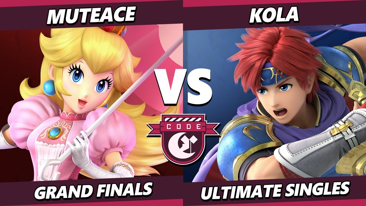 Code Crimson 3 GRAND FINALS - MuteAce (Peach) Vs. Kola (Roy) Smash Ultimate - SSBU