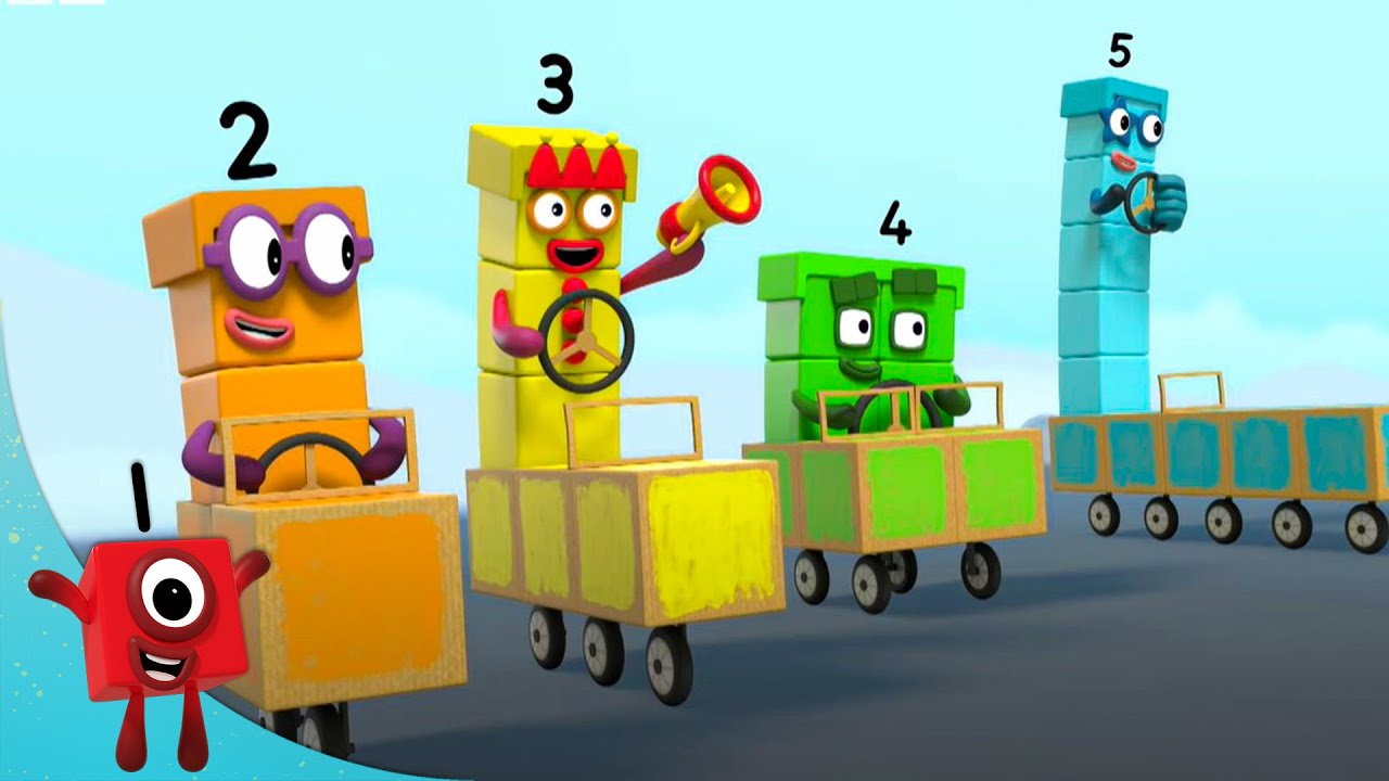 Numberblocks - Summer Puzzles | Learn to Count | Learning Blocks