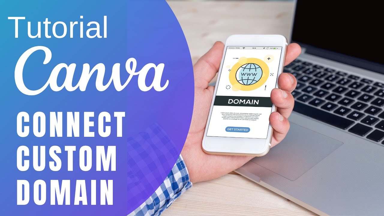 Menghubungkan Domain Custom Alamat Situs - Canva Tutorial