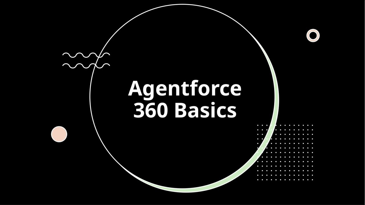 Agentforce 360 Basics | Complete Beginner Guide to Salesforce Agentforce