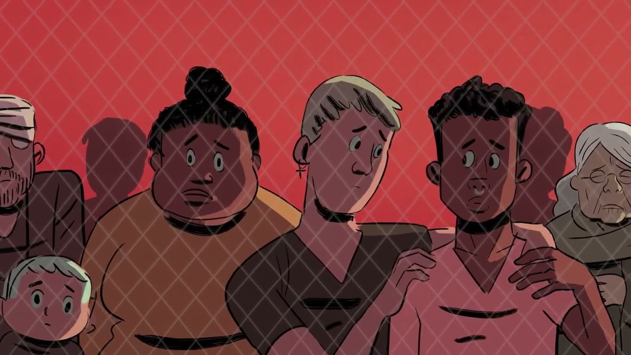 UNHCR & Cartoonbase: Stop pushbacks now