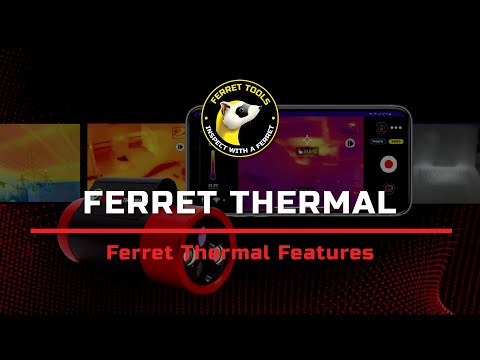 Ferret Thermal Camera: Go Beyond Handheld - See Hidden Details & Precision | Wireless Thermal Imager