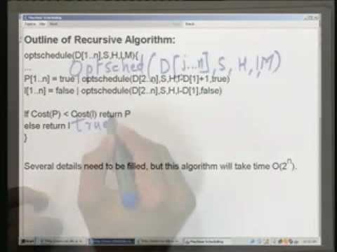 Lecture - 21 Scheduling with Startup and Holding Costs