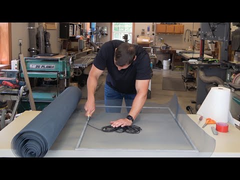 How-to Repair Aluminum Window Screen