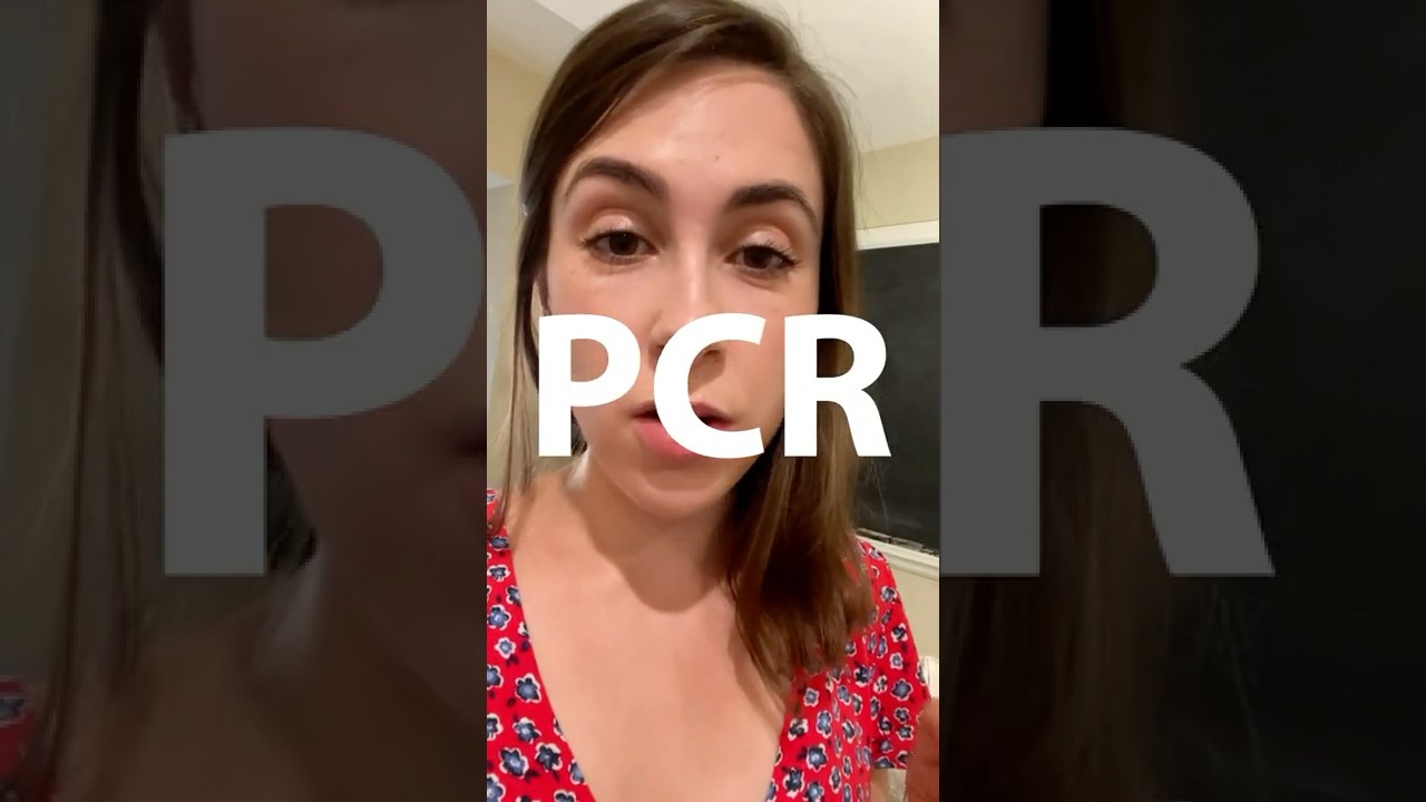 how does a PCR test work? #shorts