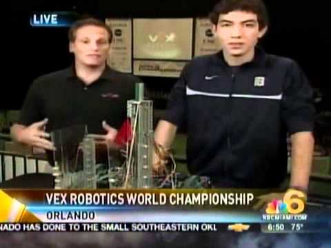 Today in South Florida VEX Robotics Segment
