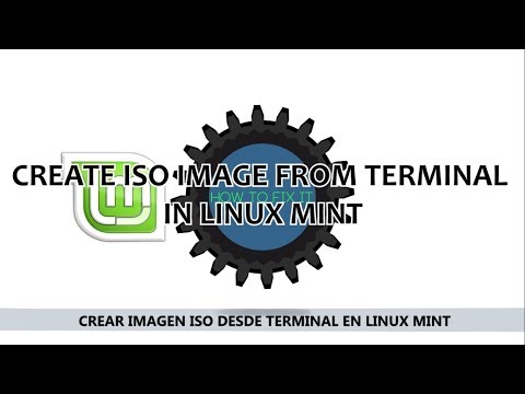 CREATE ISO IMAGE FROM TERMINAL | LINUX MINT