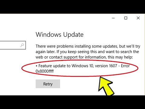 Fix Windows Update Error 0x8000ffff
