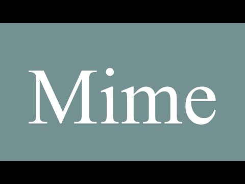 How to Pronounce ''Mime'' Correctly in French
