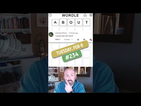 What do you think ABOUT this starting word?