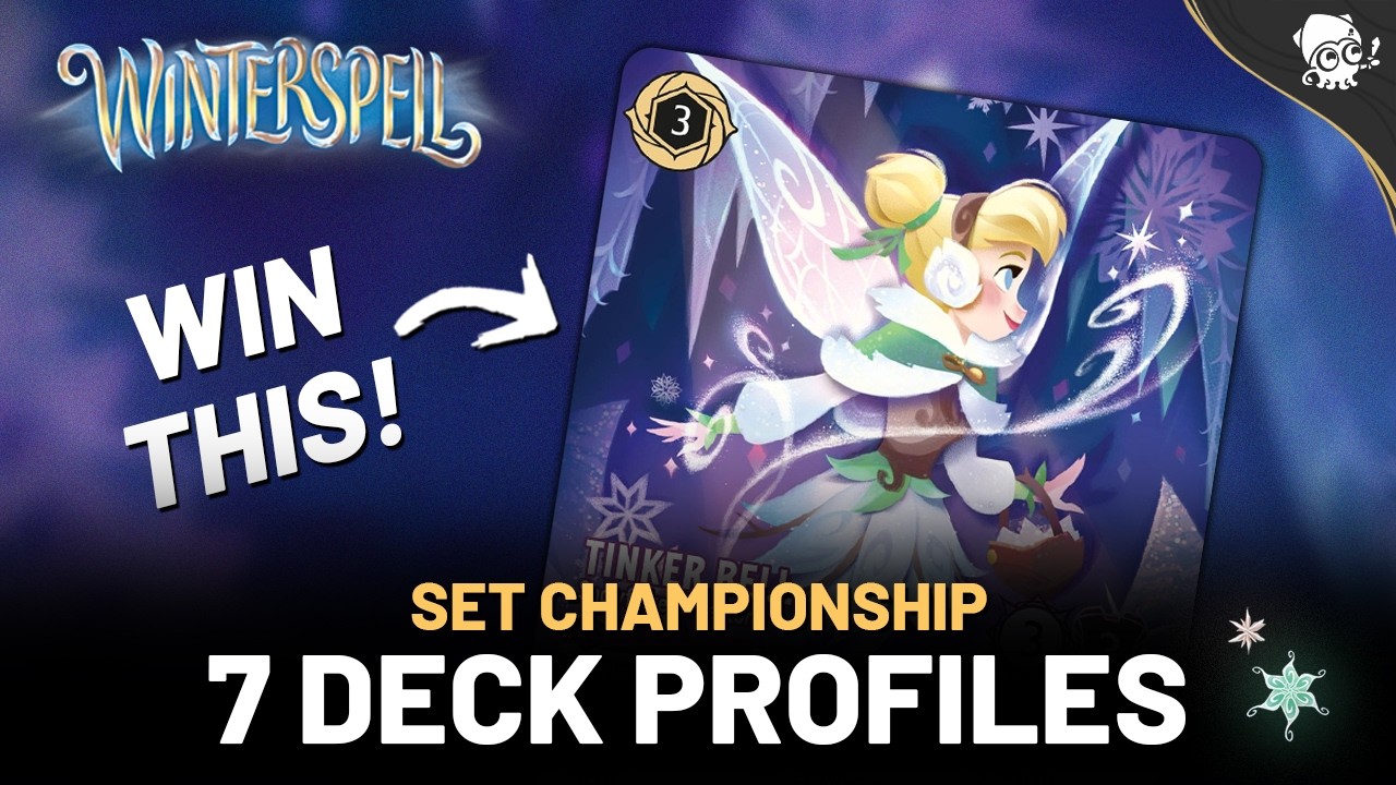 7 BEST Decks for Winterspell SET CHAMPIONSHIP | Disney Lorcana TCG