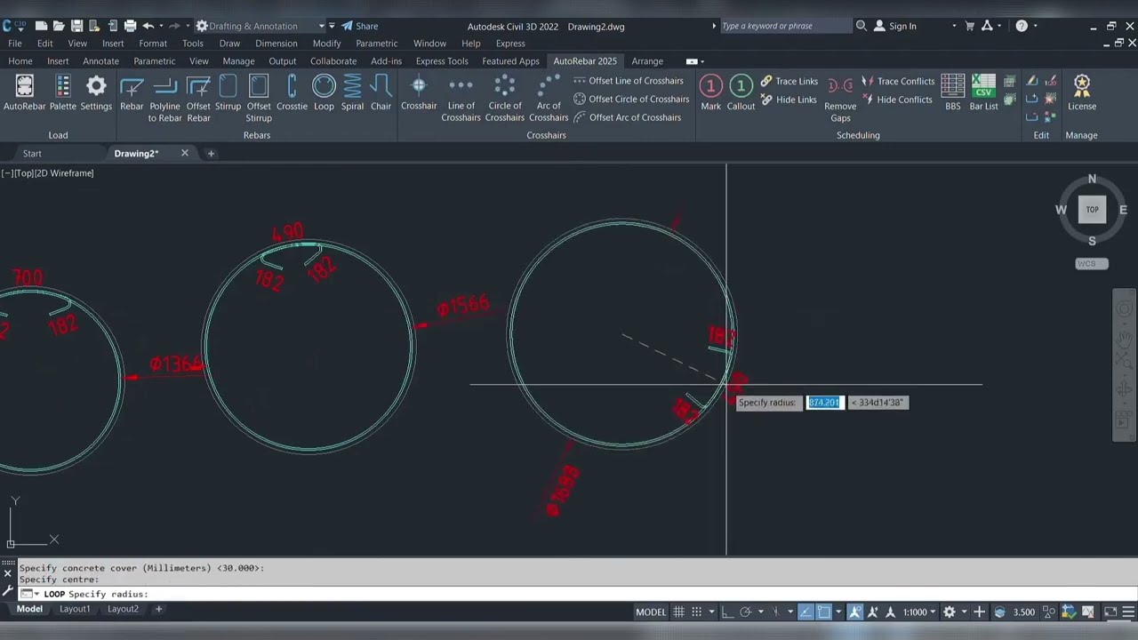 AutoRebar Plugin for AutoCAD | Full Reinforcement Detailing | 3D Rebar Modelling & Schedule