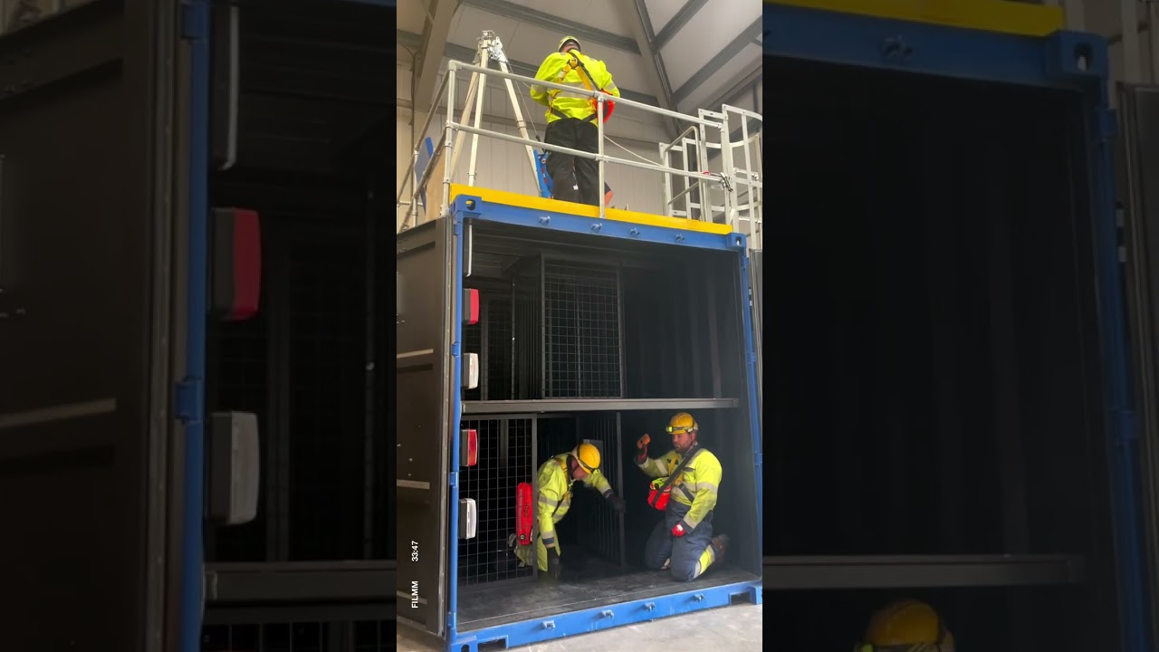 Confined Space Training at PETA