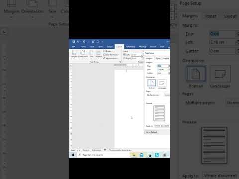 📄 Tutorial Cara Mudah Setting Margin di Kertas A4 di Microsoft Word 🖥️