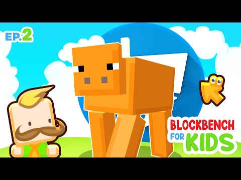 Paint your own mob texture and put it in Minecraft | Blockbench for Kids #2