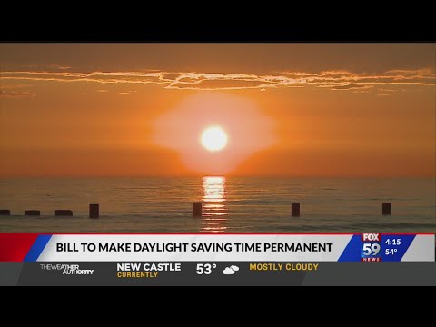 Bill to make Daylight Saving Time permanent