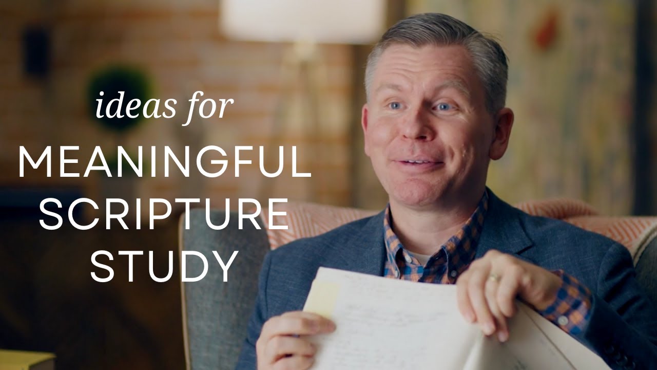 Jared Halverson talks scripture study