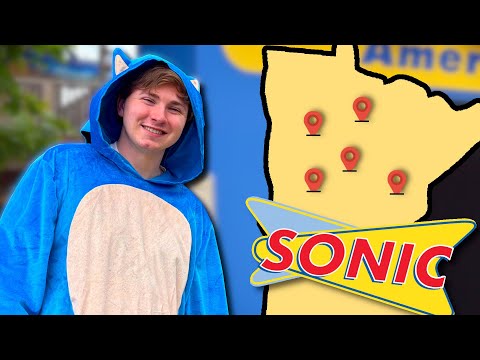 I Visited Every Sonic Drive-In DRESSED as Sonic the Hedgehog (In My State)