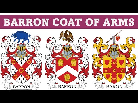 Barron Coat of Arms & Family Crest - Symbols, Bearers, History