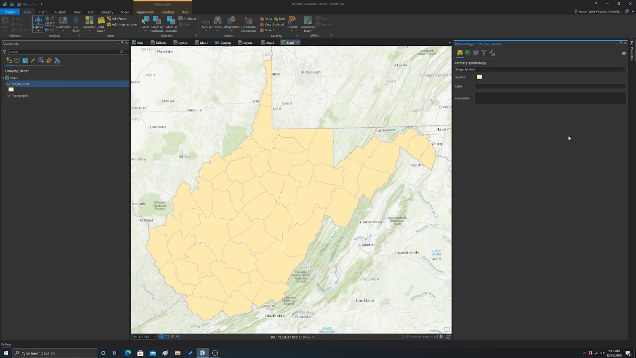 Digital Cartography: Dot Density Map