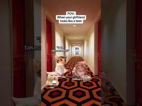 CAT MEMES 🐱When your girlfriend looks like a teen #catmemes #relatable #relationship