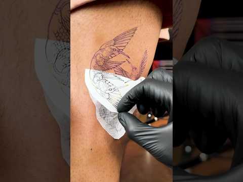 2 x Hummingbirds by Paul at Sixty Ink,London 📍 #tattoo #ink #london #tattooartist #fineline #newink