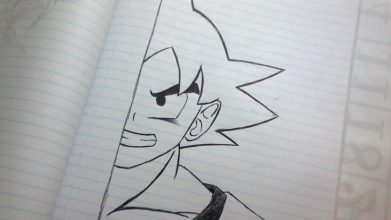 Easy Goku Drawing | How to Draw Son Goku | Step by Step for Beginners