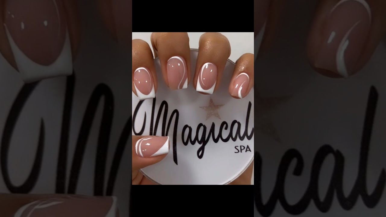 Trendy french nails design 💅💅#nails2024 #nailartcompilation #nailinspo #summernails