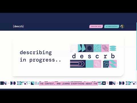 Descrb - Get product description from photo. Ai product description generator - tutorial & showcase.