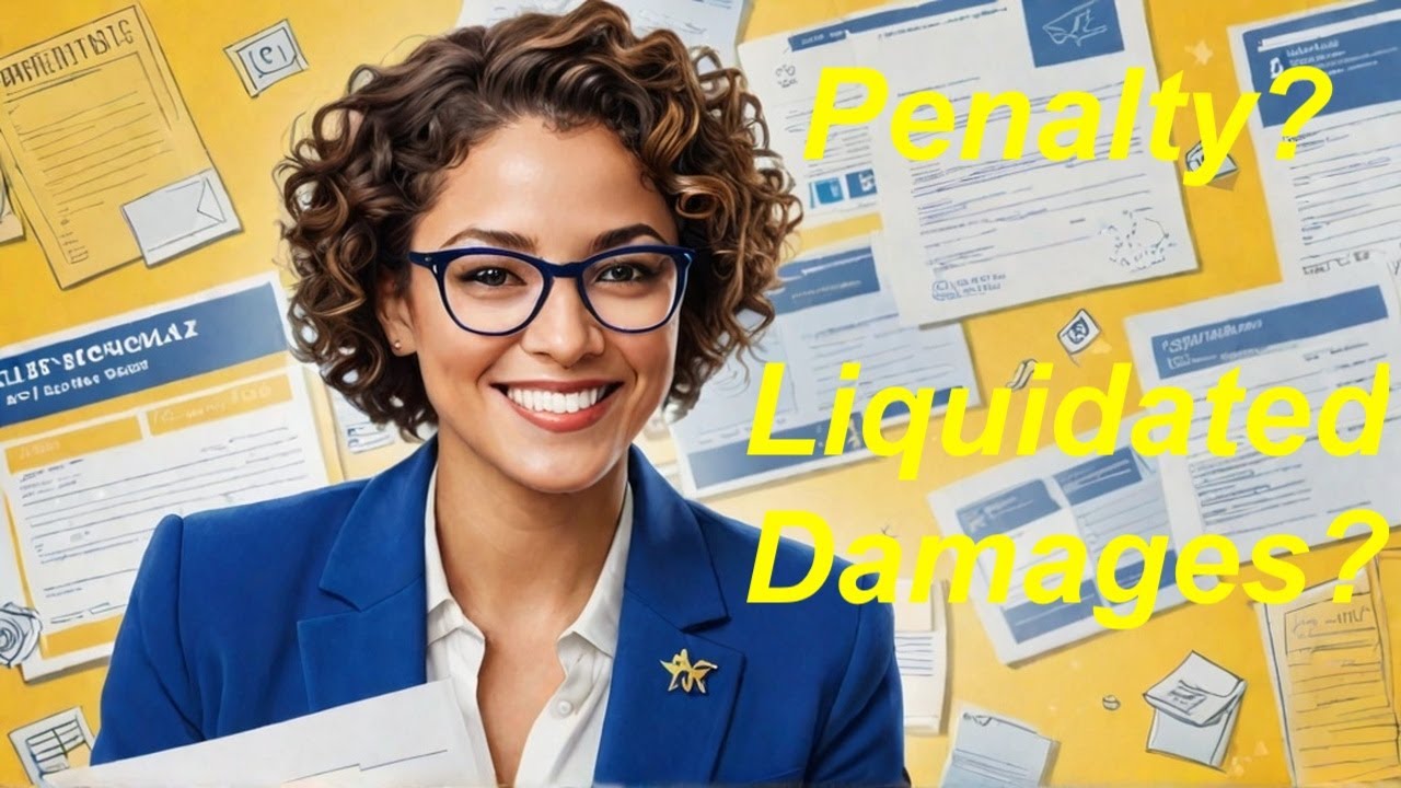 The REAL Difference Between Penalty and Liquidated Damages Clauses you Didn't KNOW about !