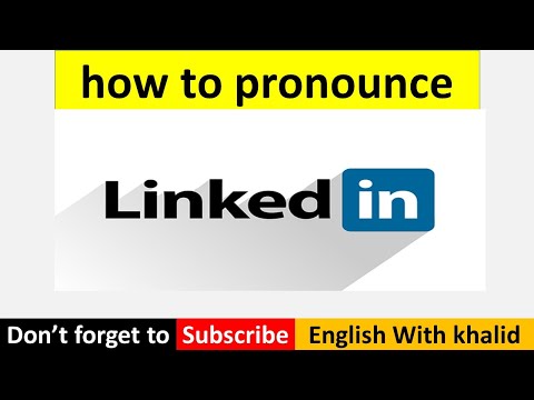how to pronounce linkedin