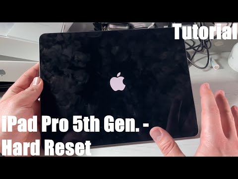 How to perform Apple iPad Pro 5th Gen. (2021) hard reset rebooting the System at fail function DIY
