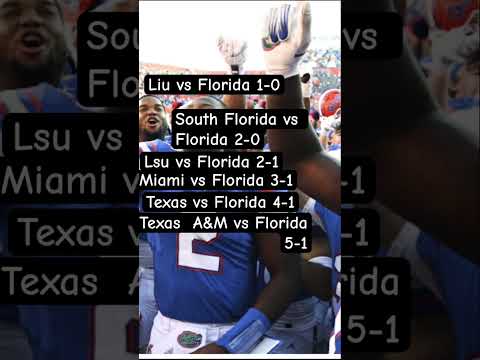 Florida gators 2025 football schedule, predictions pt.1