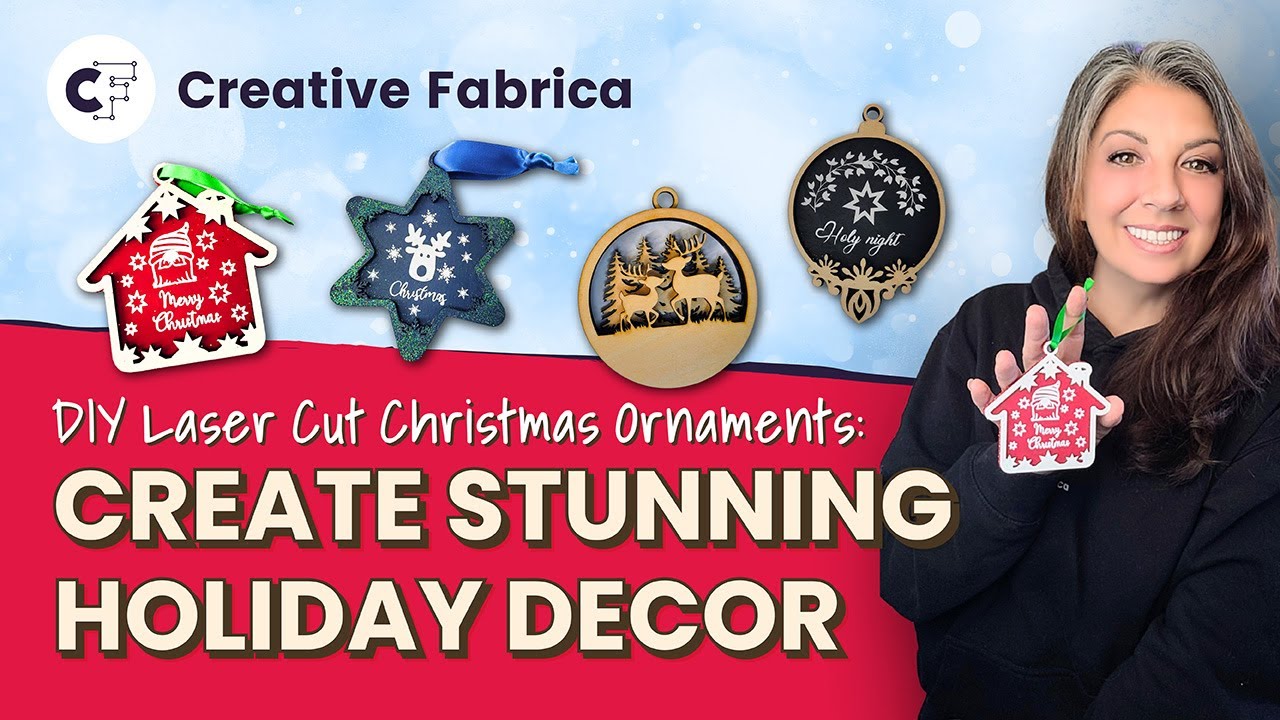 DIY Laser Cut Christmas Ornaments: Create Stunning Holiday Decor 🎄