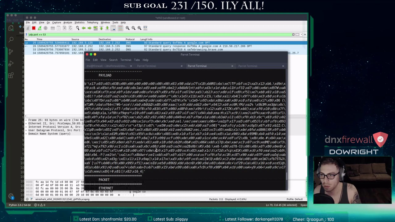 Python Networking: Packet Sniffer | NO SCAPY