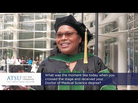 ATSU-ASHS Doctor of Medical Science Graduate Testimonial | LaKeisha Day, DMSc, PA-C, ’23