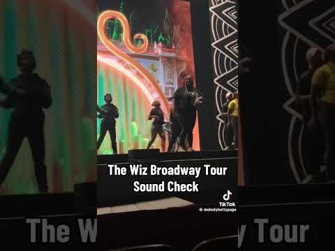 The Wiz Tour Sound Check ✨