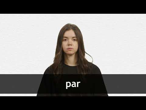 Traducción en inglés de “PAR” | Collins Diccionario español-inglés