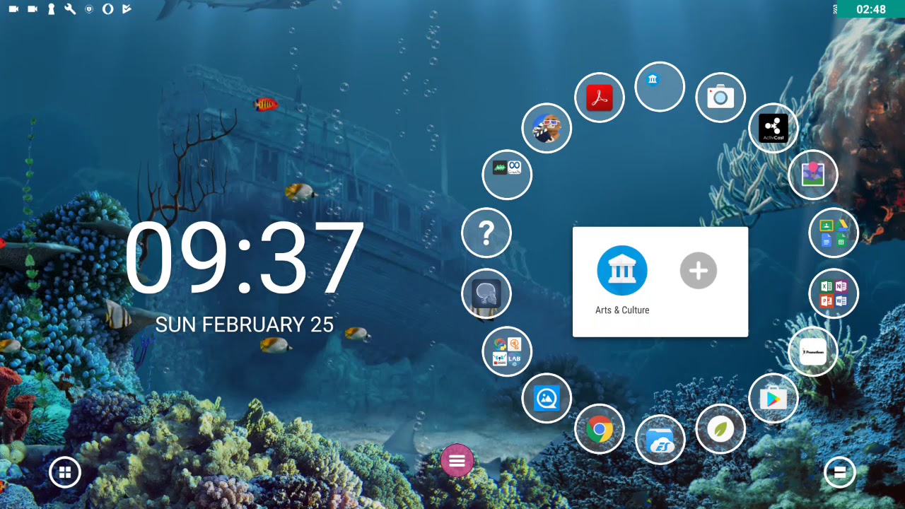 Promethean ActivPanel tutorials: Making folders of apps