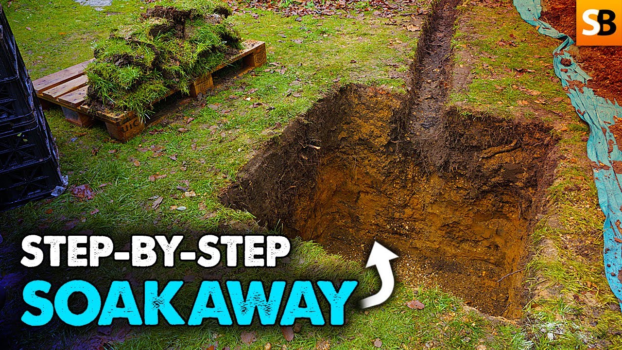 Build a DIY Soakaway in a Day! Solving Rainwater Runoff Problems