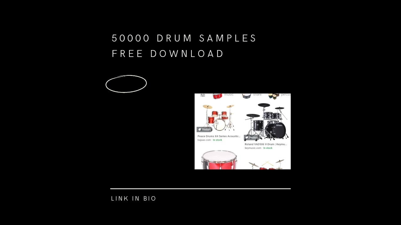 free drum samples link in description
