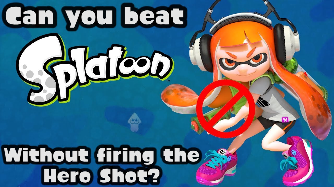 VG Myths - Can You Beat Splatoon Without Firing the Hero Shot?