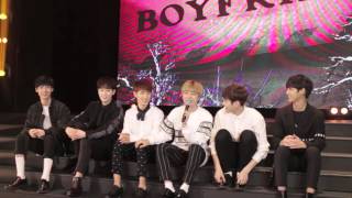 보이프렌드) 160204 Boyfriend members describe each other with one word ...