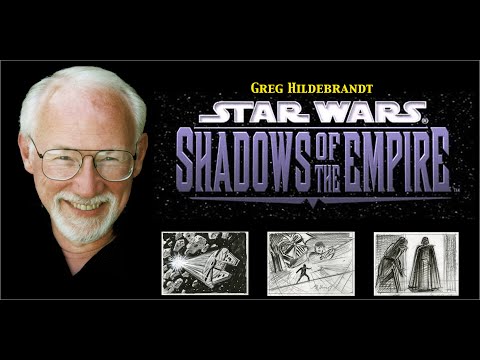 Greg Hildebrandt: Star Wars: Shadows of the Empire trading card art.