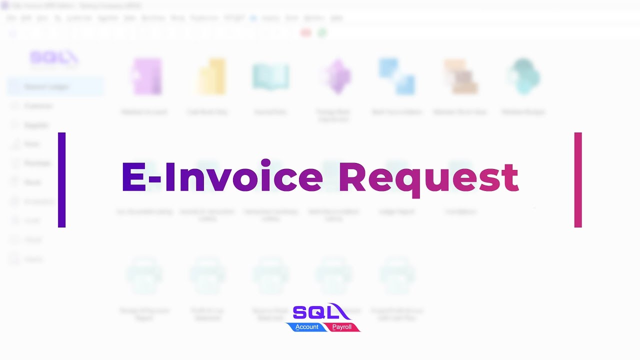 E-Invoice Request
