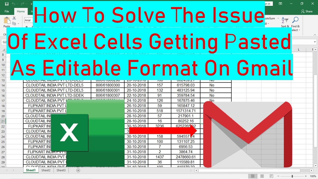 How to insert table in Gmail || With Editable Format ||