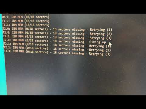 reading floppy disk data part 6, MFM sector decoding
