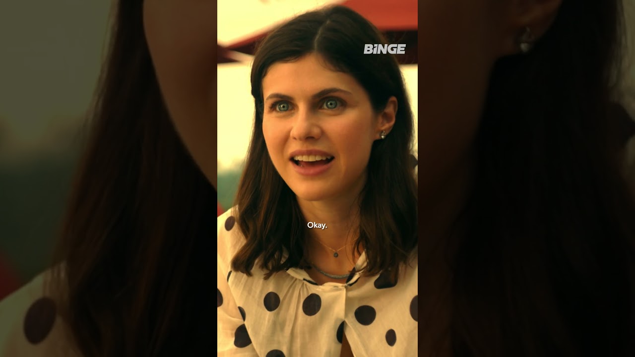 Alexandra Daddario's infamous bikini scene | The White Lotus | BINGE